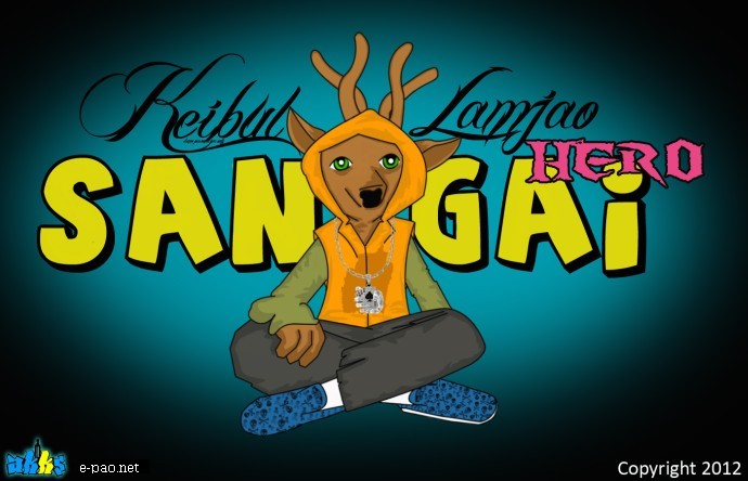 keibul lamjao hero sangai 2012 ArtWork by Akoijam Khelendro
