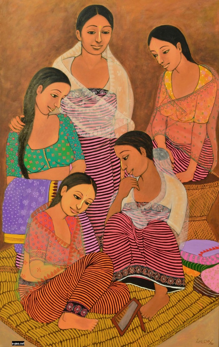The Manipuri Bride ArtWork by Laishram Meena 201312