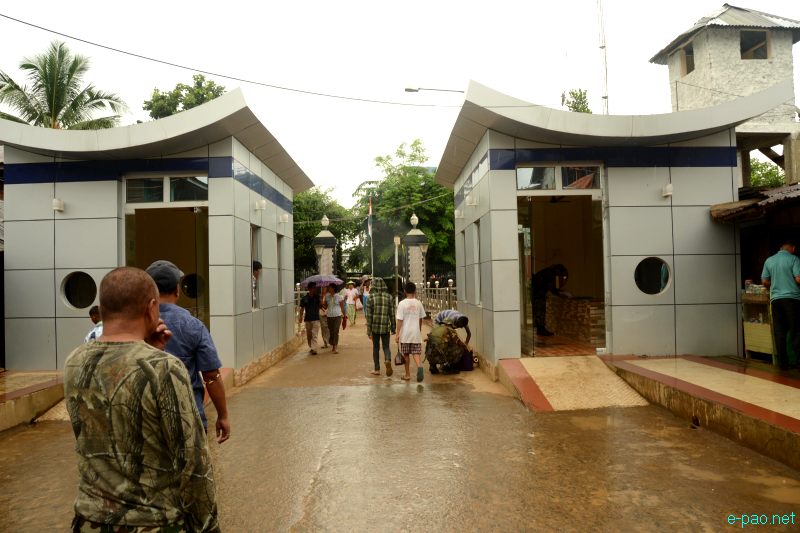 Indo-Myanmar Friendship Gate at Moreh, a border town between India and ...