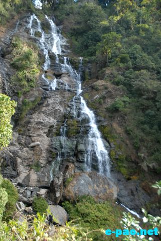 Telly / Khayang Waterfall (The biggest in Manipur) in Ukhrul District ...