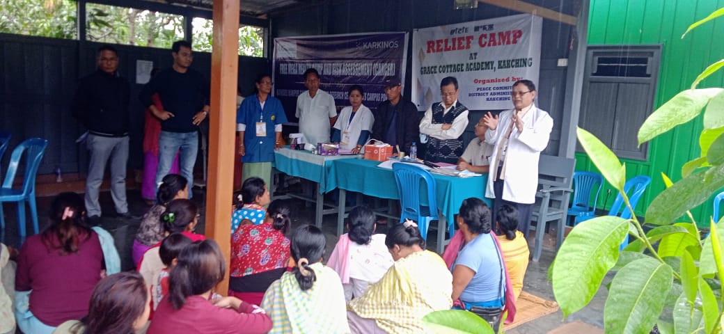 Medical Aid at Relief Camps in Kakching 20230618